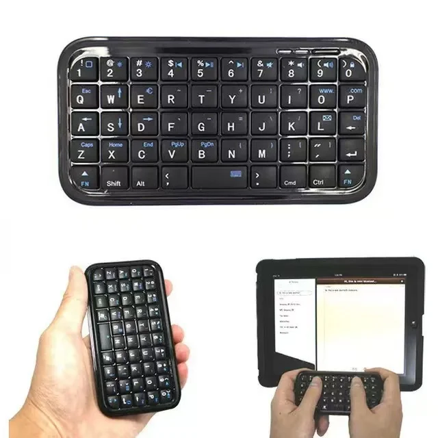 Wholesale Black Wireless BT Keyboards 49 Keys Mini Waterproof ...