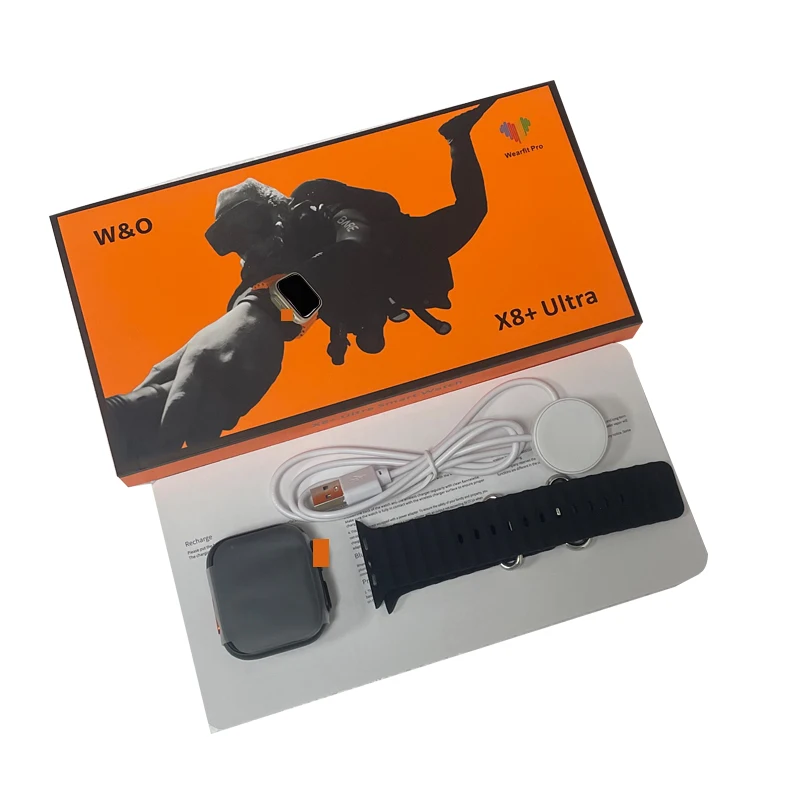 X8 Plus Ultra Smart Watch Upgraded 2.08 Inches Screen Nfc Montre ...