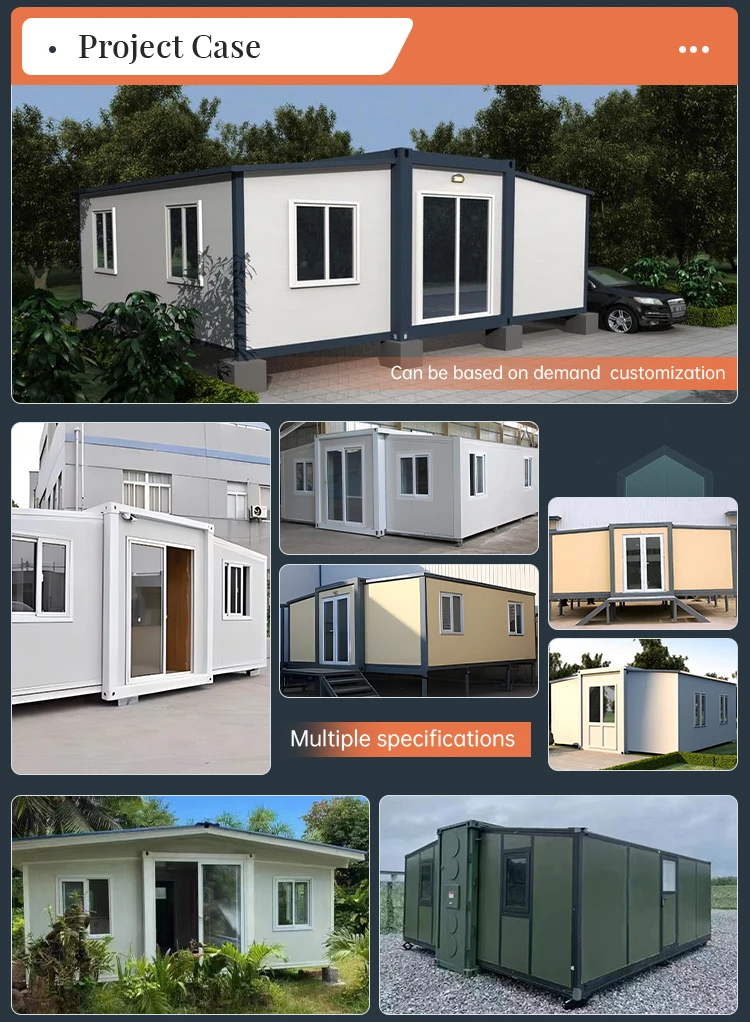 Modern Steel Structure Prefab Houses Fexpandable Container House ...