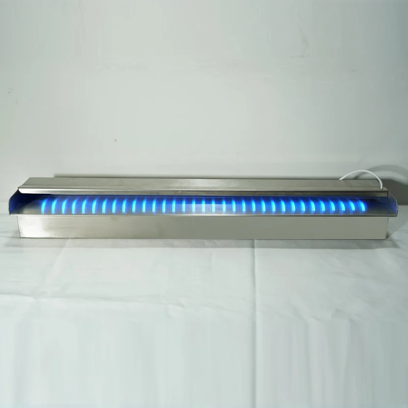 Outdoor 304 Stainless Steel Pool Water Sheer Descent Garden Pond ...