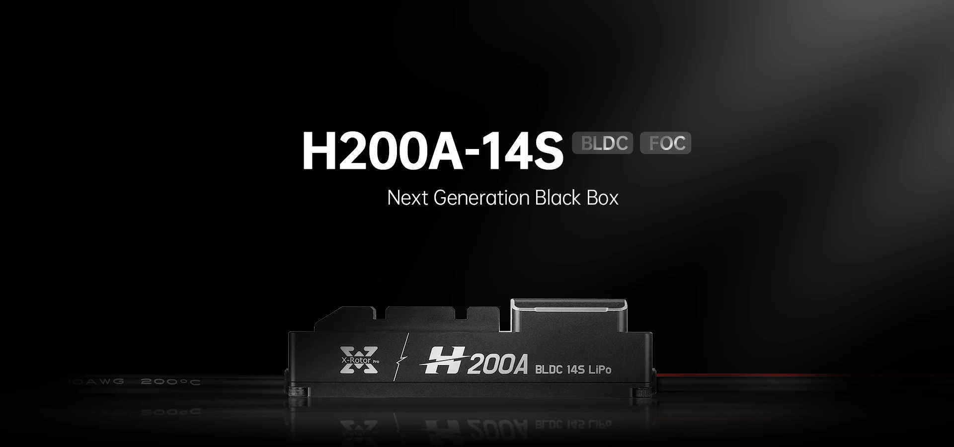 Hobbywing ESC H200A - Ultimate 250A Digital Speed Governor