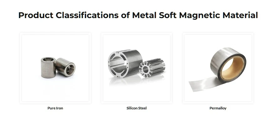 High-Frequency Magnetic Materials Soft Ferrites Magnet Amorphous NiZn ...