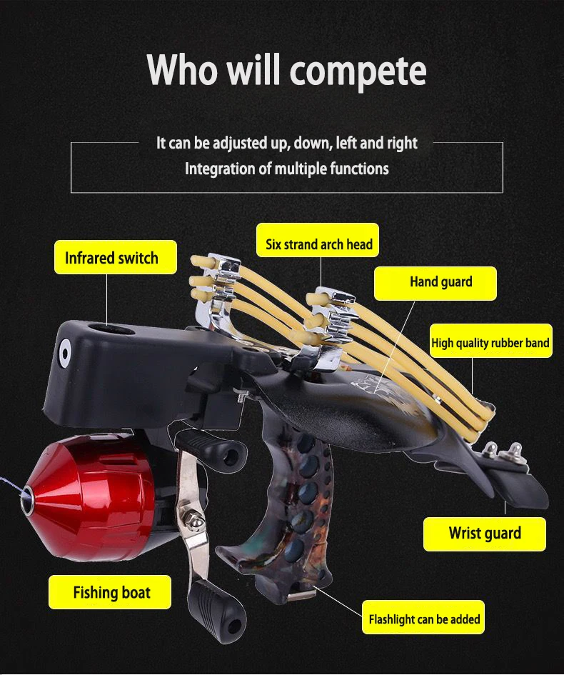 Fishing Shooter - Spring Slingshot & Catapult Fishing Gear