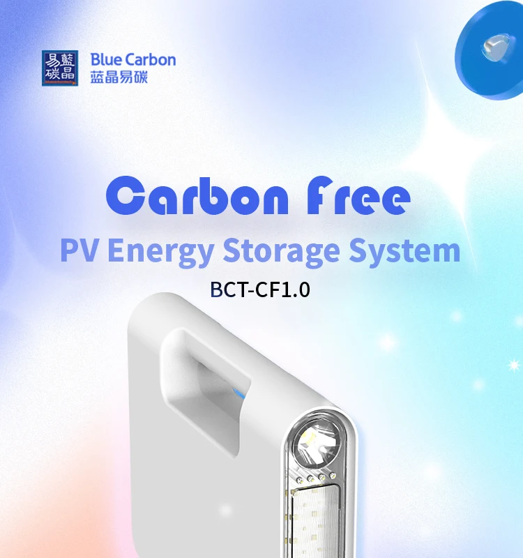 Blue Carbon Portable Solar Power System - Efficient Lighting