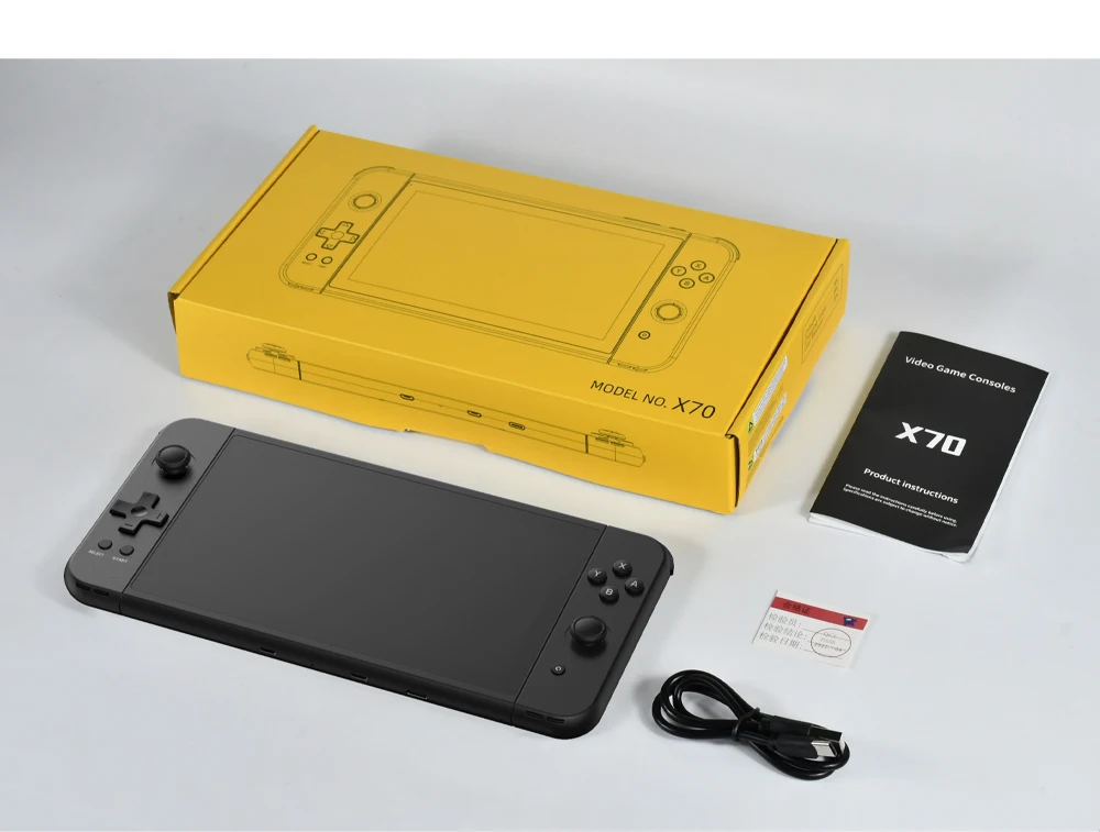 New X70 Handheld Game Console 7 Inch Hd Screen Retro Game Cheap ...