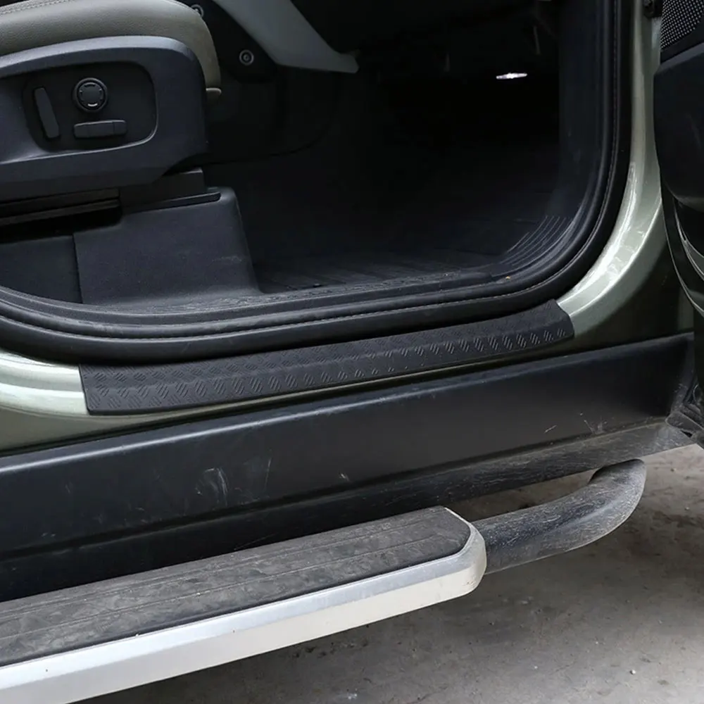 For Land Rover Defender 90 110 2020+ ABS Black Car Outer Threshold ...