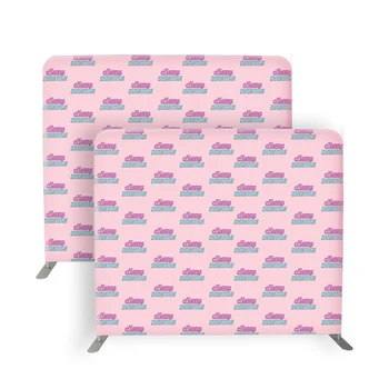 8x8 Photo Booth Back Drops Stand Backdrop Fabric Tension Backdrop Tube ...