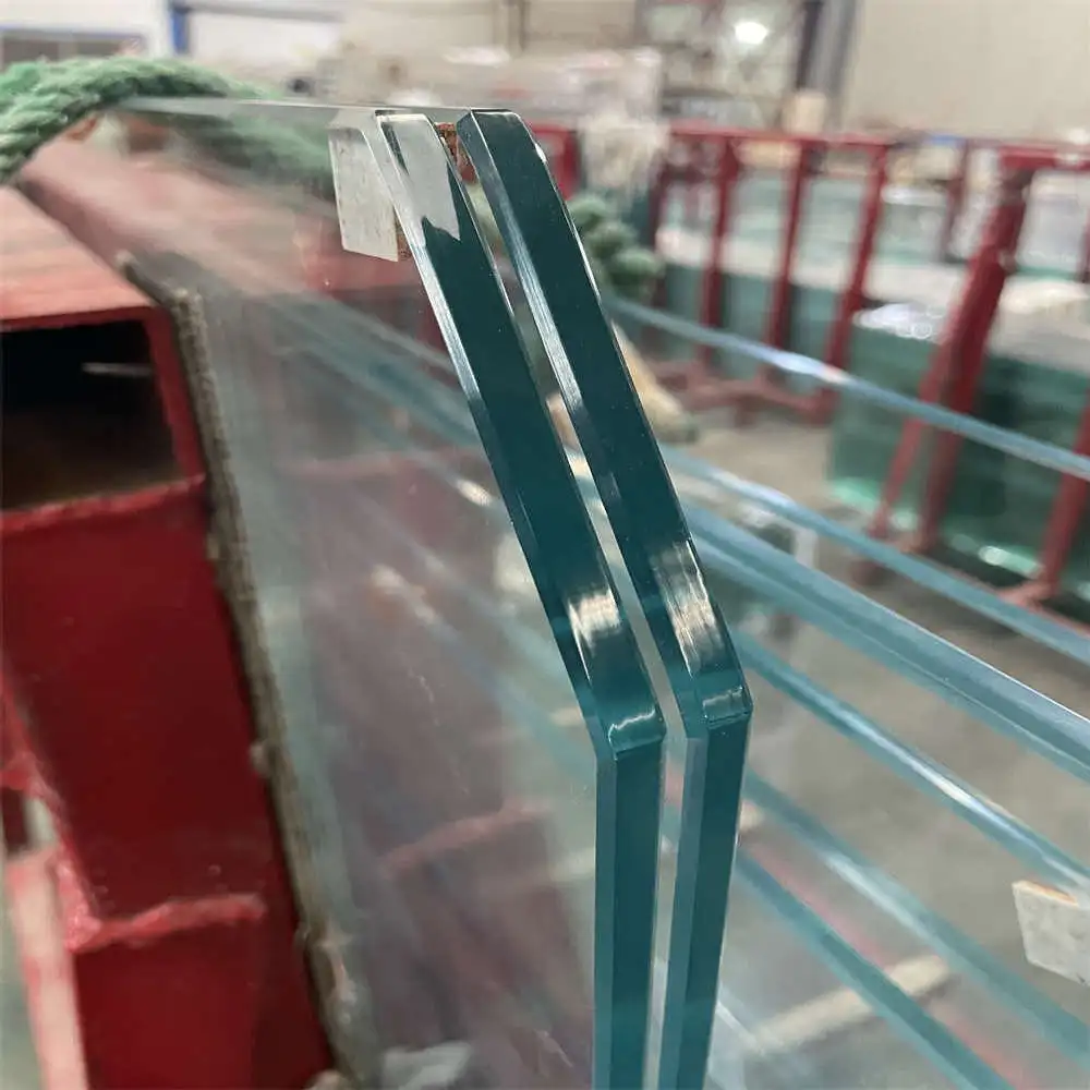 Clear Tinted Acid Etched Patterned Laminated Tempered Glass - Buy ...