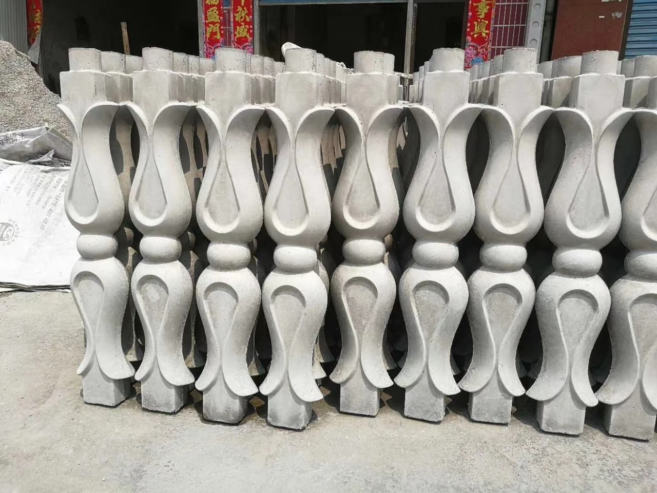 2024 Precast Pillar Mould Concrete Baluster and Railings Moulds