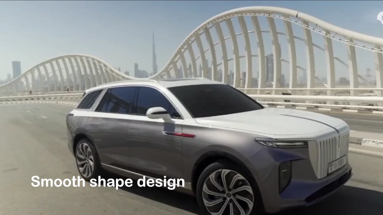 Electric Car Hongqi Ehs9 2022 In Stock 7-seater Used Cars For Sale Hongqi Auto E-hs9 Ev Car ...