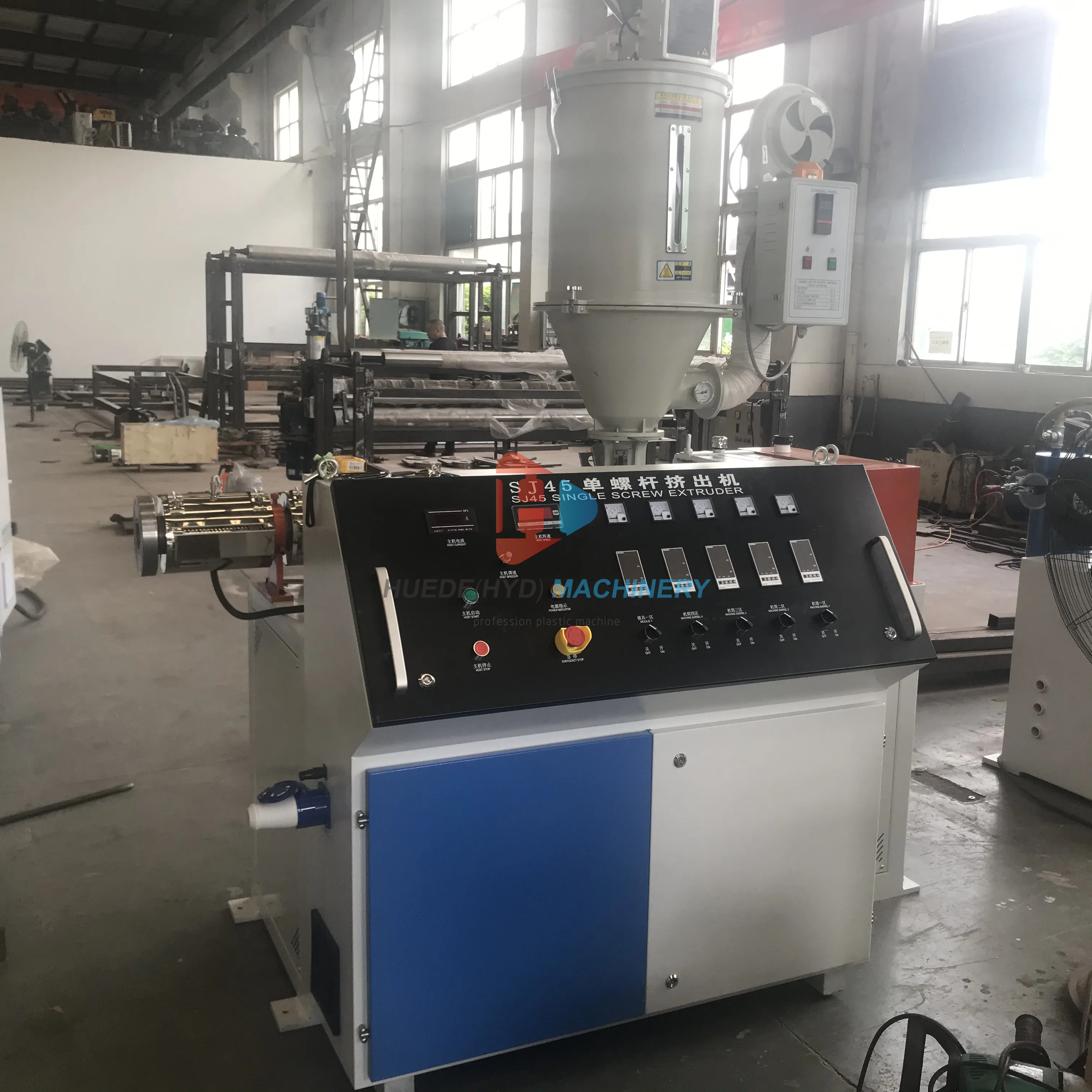 Plastic Tpu Tpe Tpv Sheet Sealing Strip Extruder Extrusion Machine ...