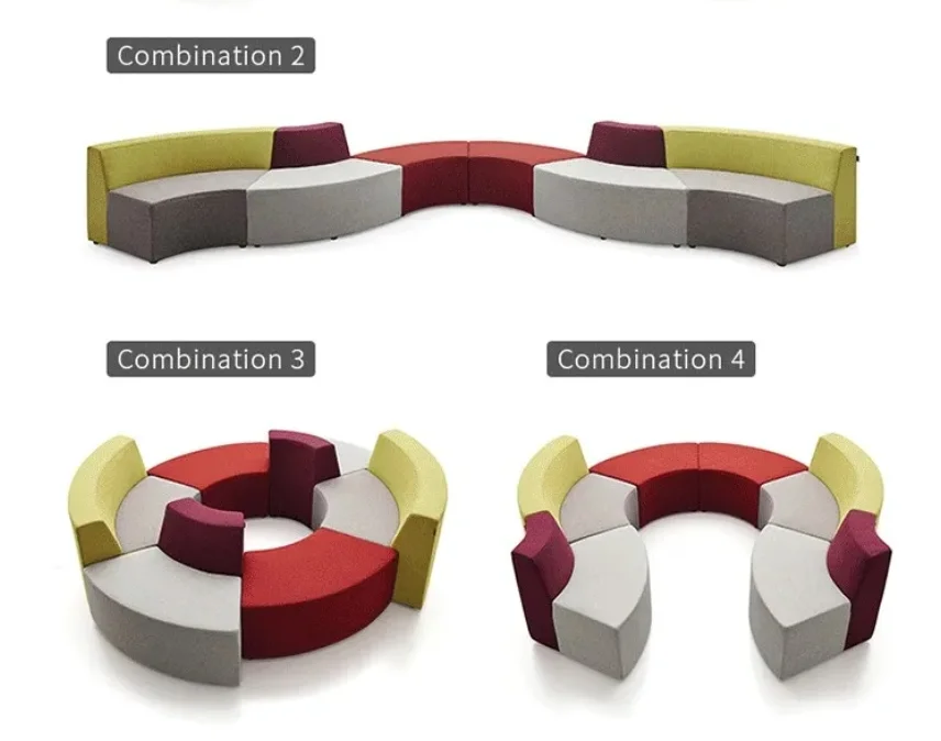 Modern Modular Sofa - Perfect for Hotel Lobby & Office