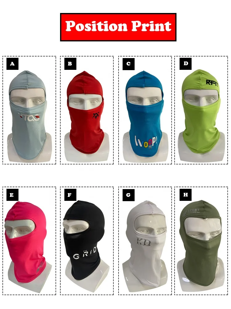 Wholesale Custom Logo Balaclava - Breathable & Solid Design