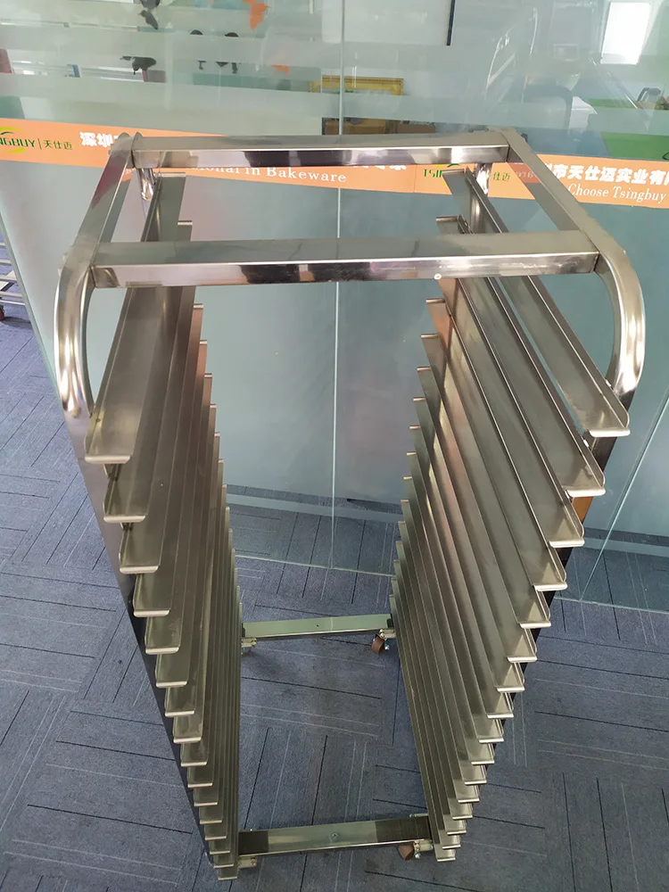 Custom Commercial Stainless Steel Bakery Tray Racks
