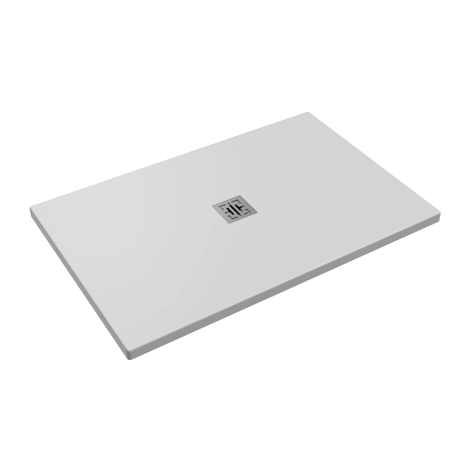 Stainless Steel Siphon Cover - Square Artificial Stone Shower Tray