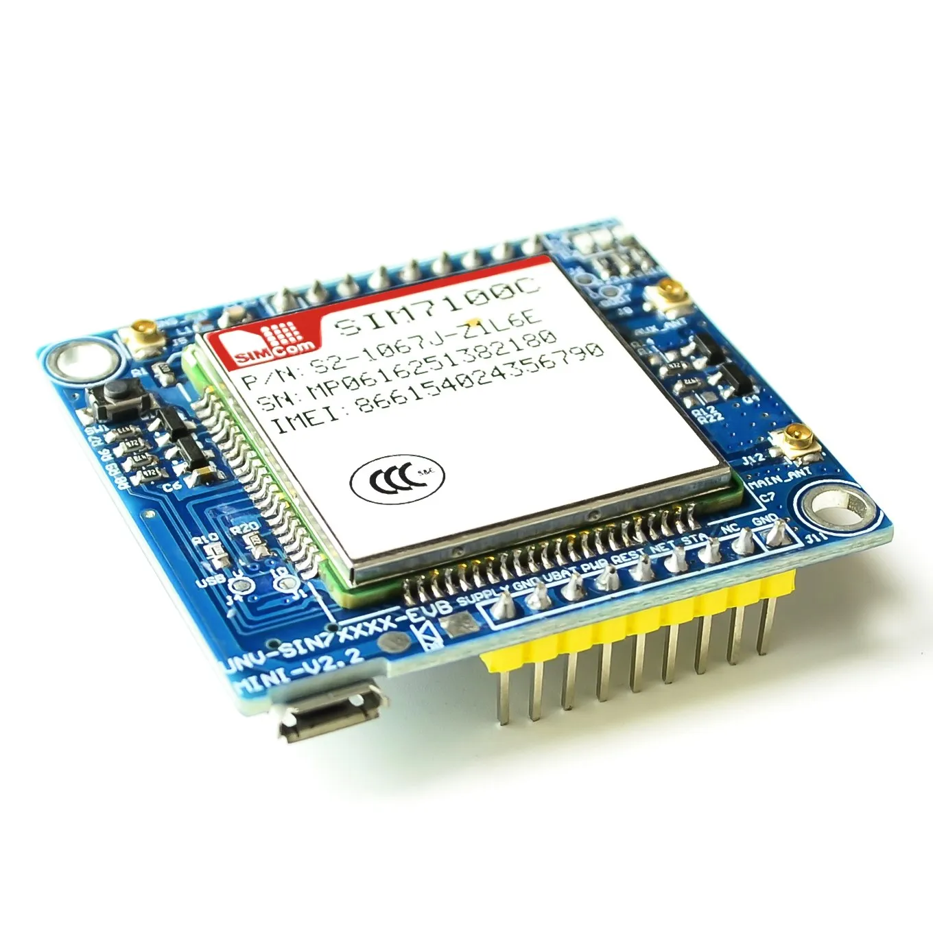 Network SIM7100E SIM7100C SIM7100 4G Module Development Board + Antenna ...