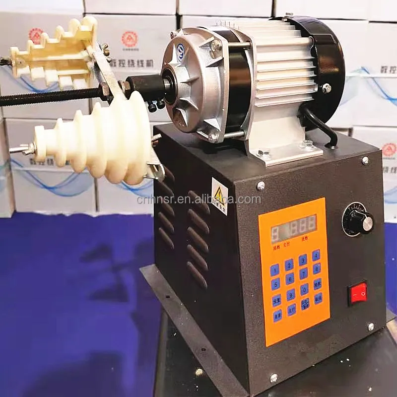 Manual Coil Winding Machine for Electric Motors | 150W Durable Bobbin ...