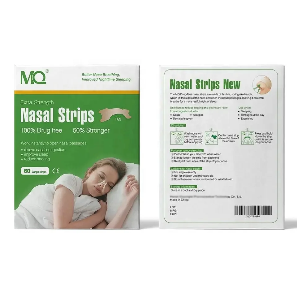 Mq Sleep Nasal Breathing Transparent Strips Breathe Right Better Nasal Strip For Anti Snoring ...