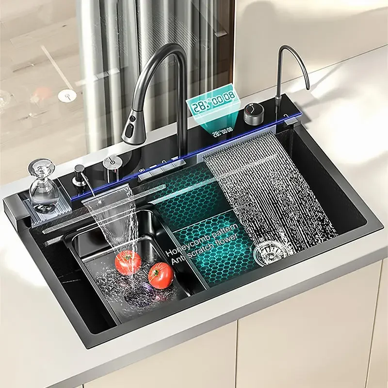 On Sale Stainless Steel Kitchen Sink Modern Kitchen Sink Multifunction ...