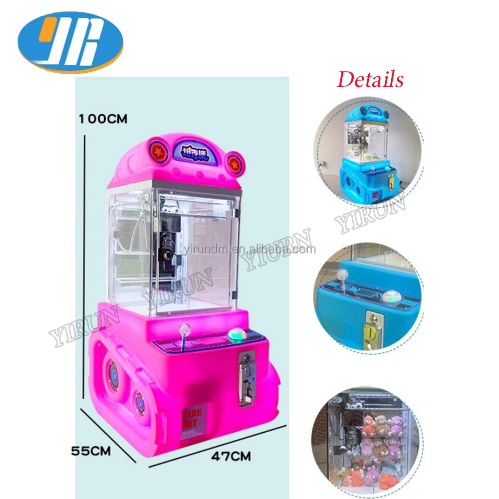 Variety Of Coin-operated Mini Claw Machine Plastic Doll Arcade Mini ...