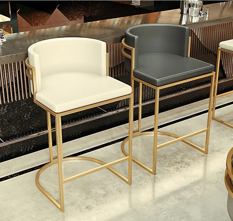 Modern Style Light Luxury Commercial Furniture Restaurant Metal Frame ...