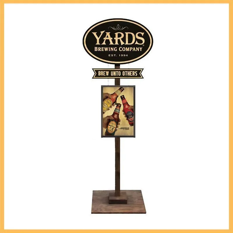 Metal & Wood Pole Toppers - Custom Sign Display Solutions
