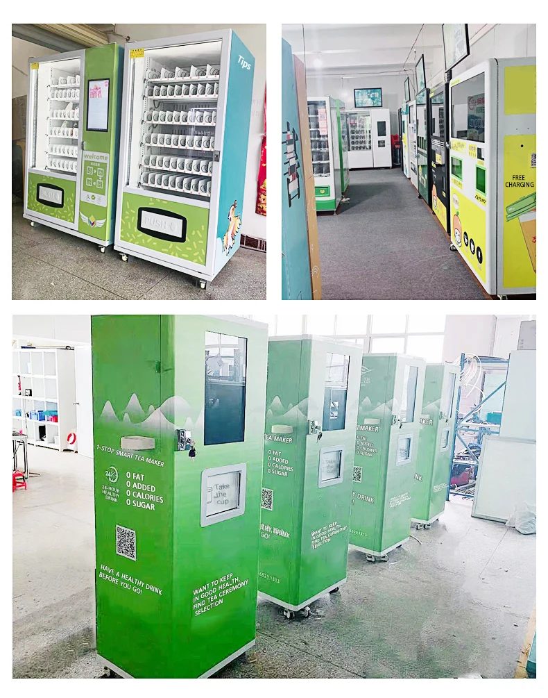 Best Selling Vending Machine Unmanned Milk Tea Robot Intelligent Touch ...