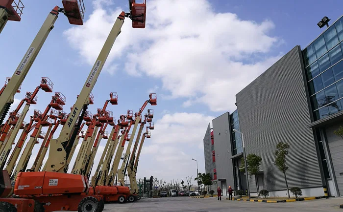 Mewp New 4WD 20.6m 300kg Aerial Platform Genie S-60DC Telescopic Boom ...