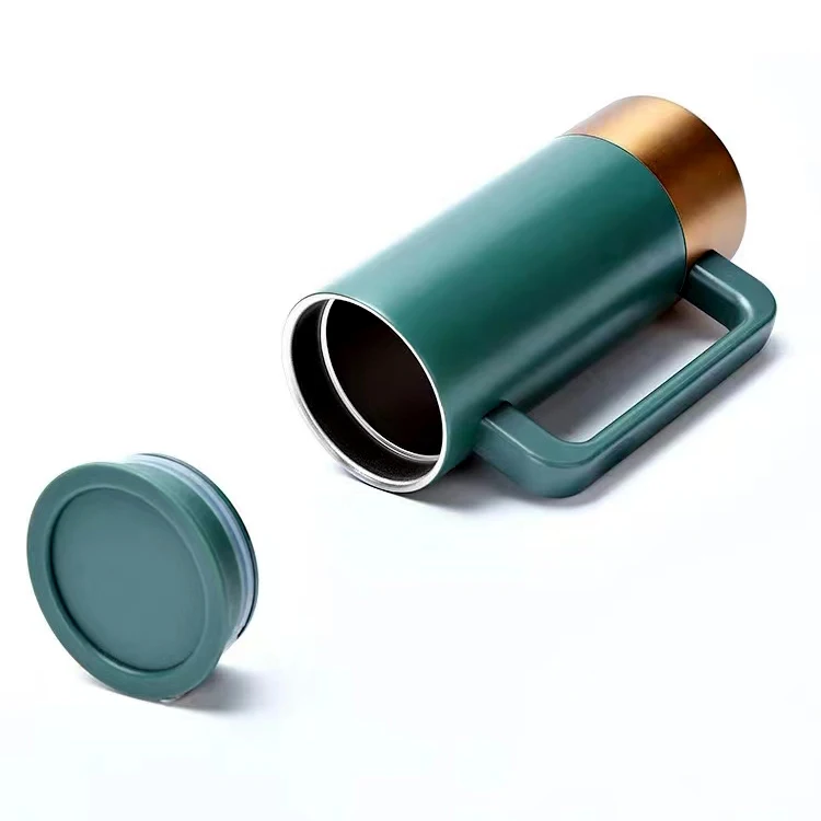Topnovo 350ml Power Coating Coffee Mugs Tumbler Double Walled Vacuum ...