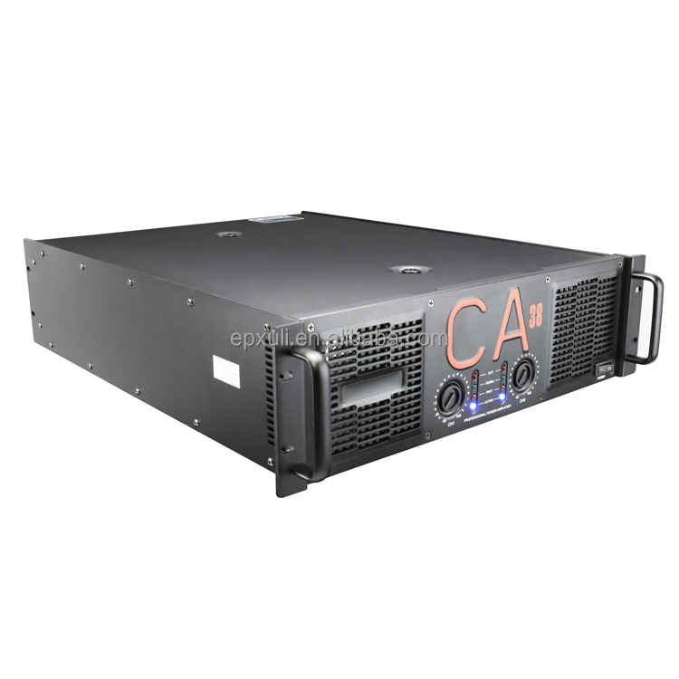 CA+38 Amplifier - 1500W Dual Channel Power for Home & Stage