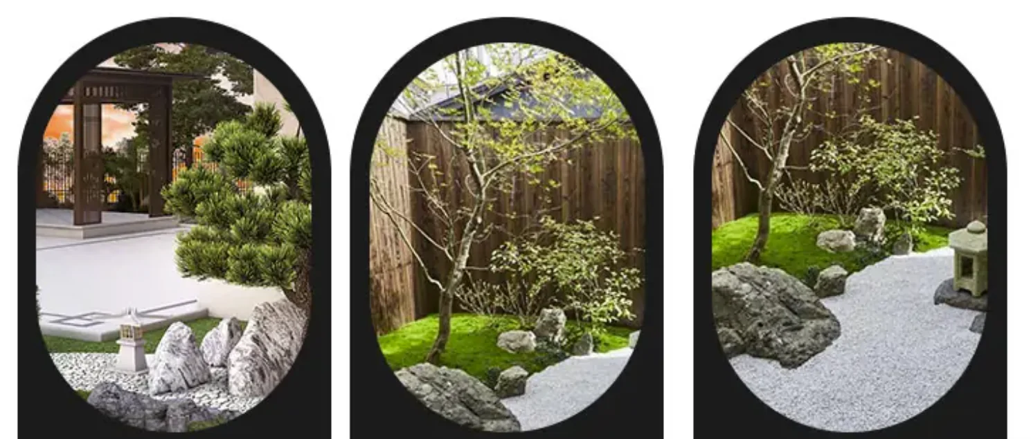Boutique Pebble Garden Landscape Paving Fish Tank Landscape Colorful ...