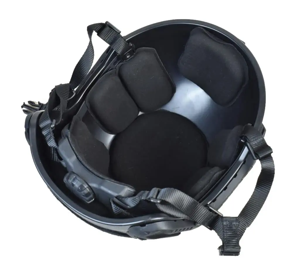 Black Fast Adjustable Tactical Fast Helmet Suspension Retention System ...