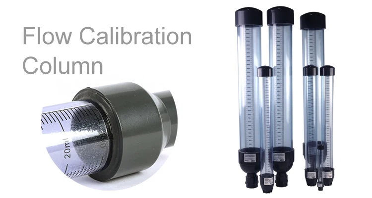 500ML Flow Calibration Column - High Efficiency Chemical Dosing Pump Parts