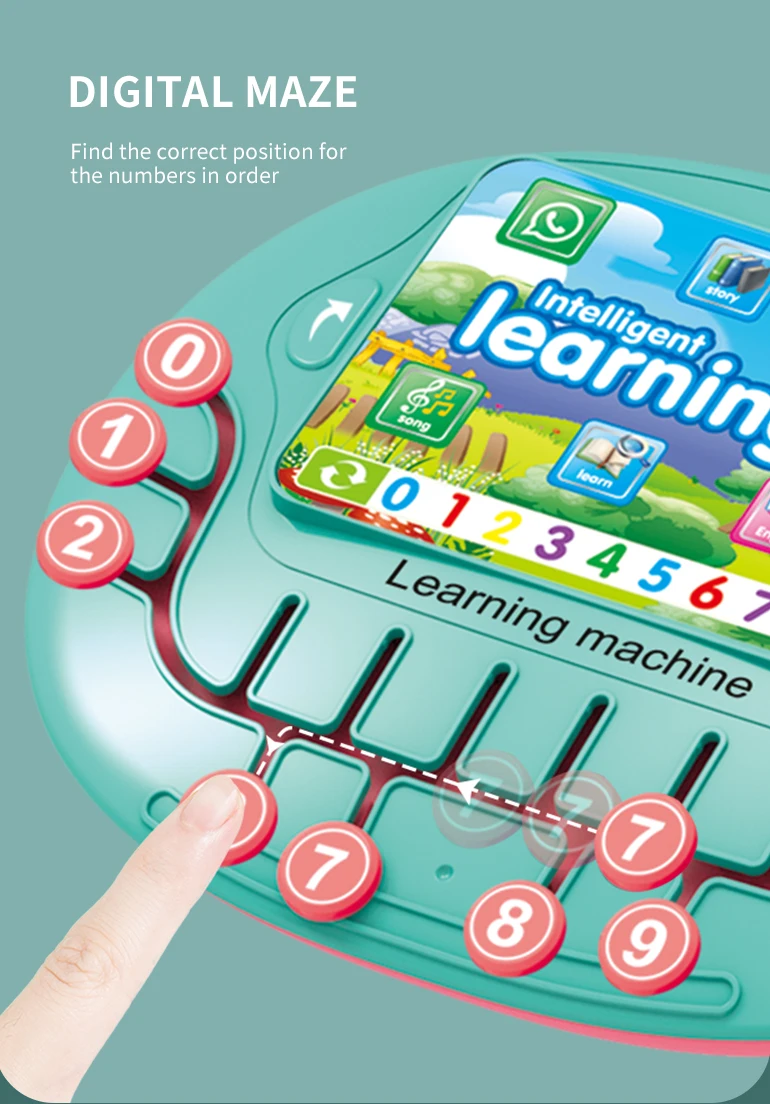 Chengji Children Preschool Numbers Learning Intelligent Apple Kids ...