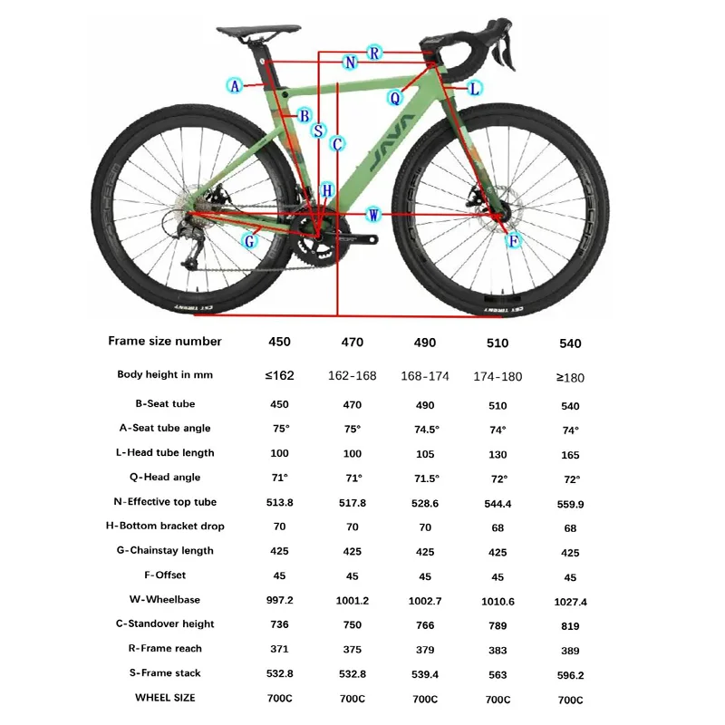 JAVA Gravel Bicycle IDRA 24 Speed - Hydraulic Disc Brake
