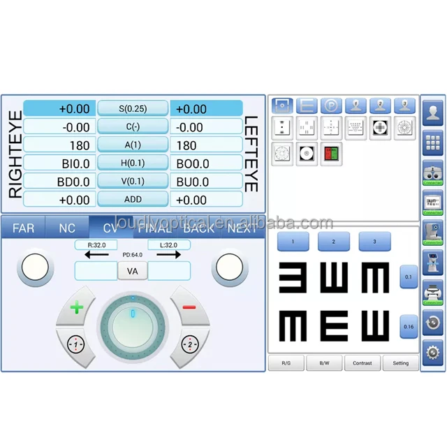 Optical Vision Tester Cv-7600 Advanced Auto Phoropter For Sale - Buy ...