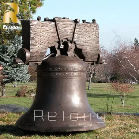 Outdoor Garden Pack Decor Religious Church Life Size Bronze Bell Statue ...