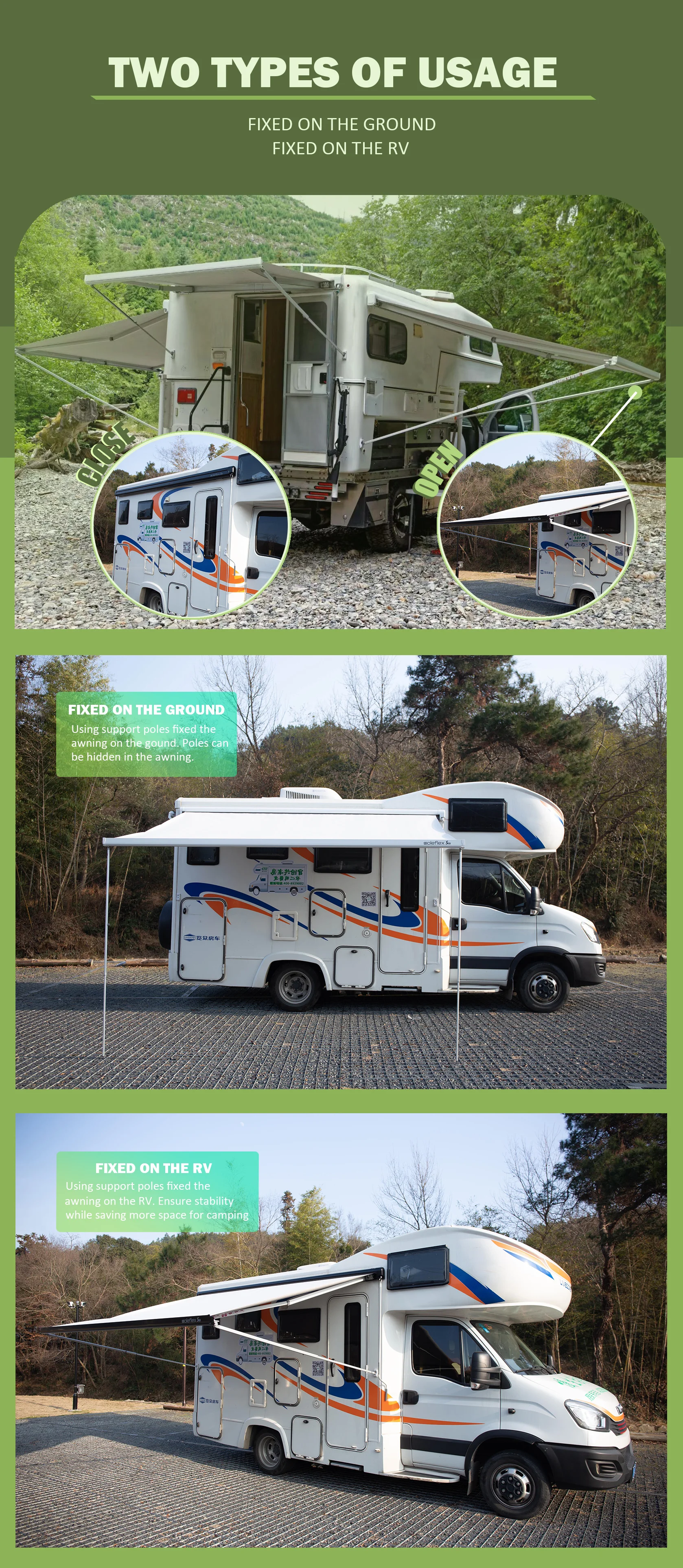 Soleflex S27 Electric Type Side Mounted Rv Awning| Alibaba.com