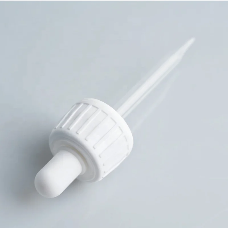 OEM 28mm 28/410 TE Tamper Evident Dropper Cap with Safety Ring Rubber ...