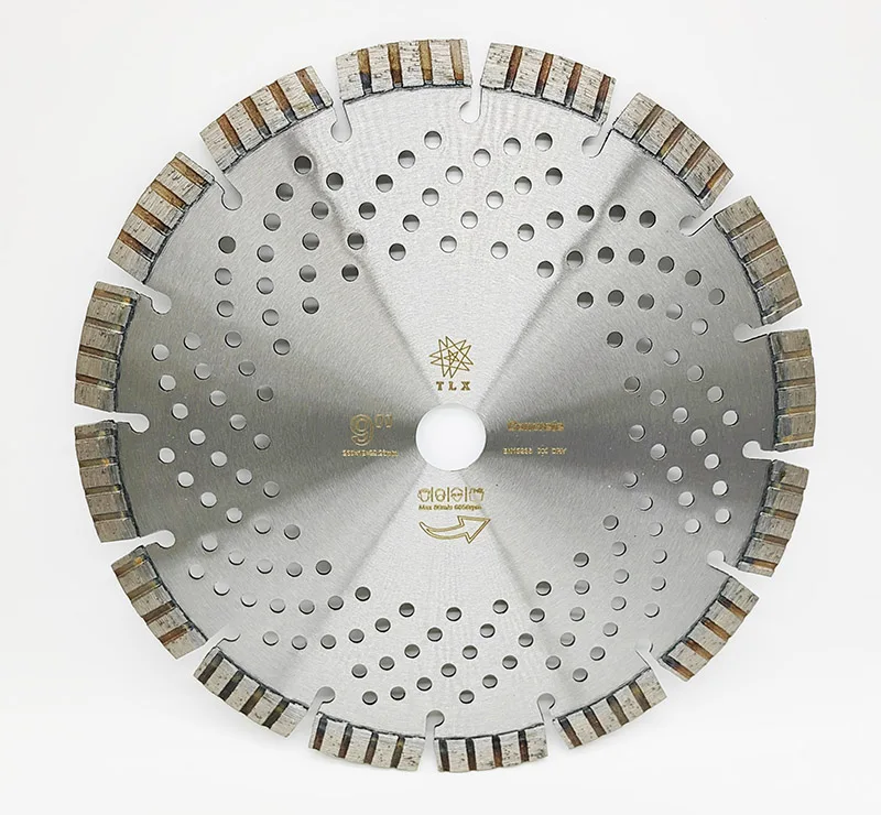 105-900mm Turbo Segmented Laser Welded Diamond Saw Blade For Concrete ...