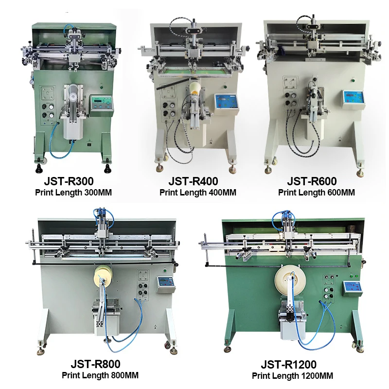 Plastic Conical Jar Screen Printing Machine - Semi-automatic