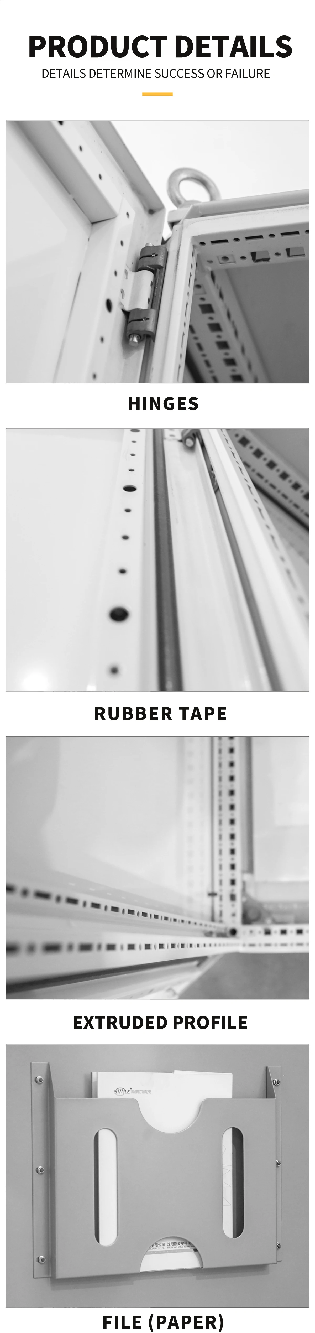 CHNSMILE IP55 Free Standing Electrical Enclosures Power Supply Knock ...