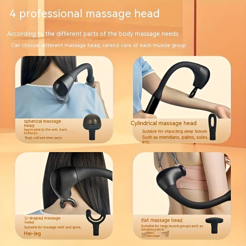 ABIS Rechargeable Massage Gun for Pain Relief and Relaxation
