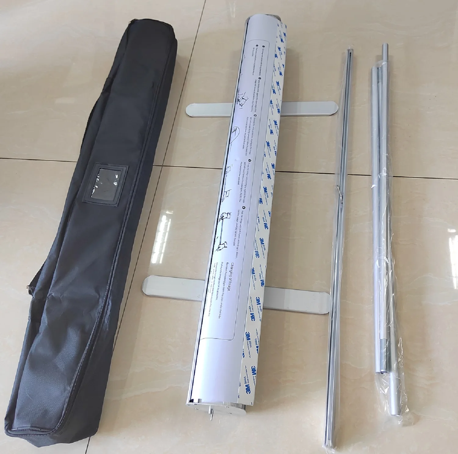 Economical Roll up Display - Aluminum Advertising Banner Stand