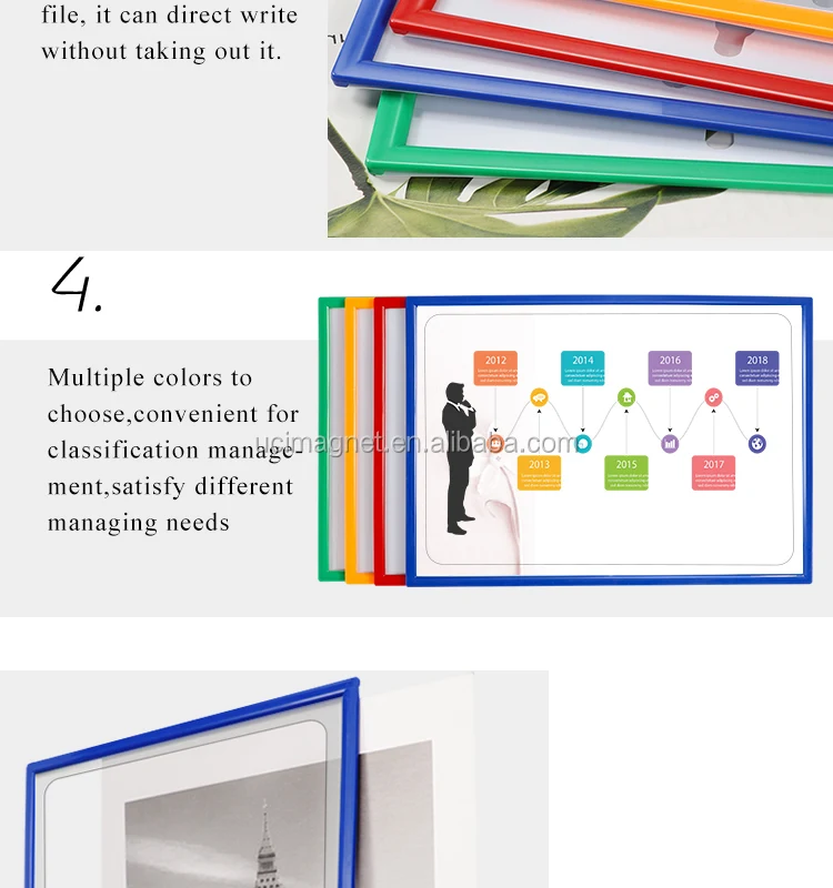 Wholesale A3 A4 Clear Plastic Document Holder Plastic Door Document ...