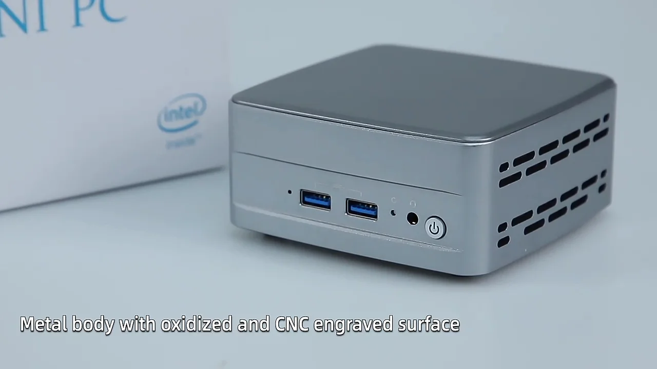 Zunsia Pc Mini Computer 12th Gen Core I3 I5 I7 2*ddr5 64gb I7-1355u ...