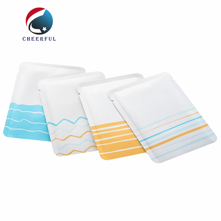 Custom Printing Biodegradable Small Square Shaped Aluminum Foil ...