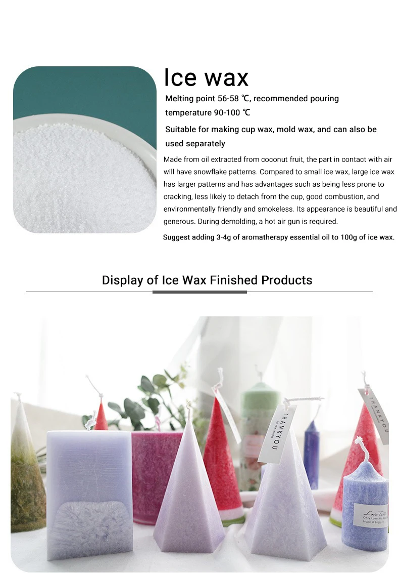 Factory Stock Supply White Beeswax Pellets Scented Candle Raw Material ...