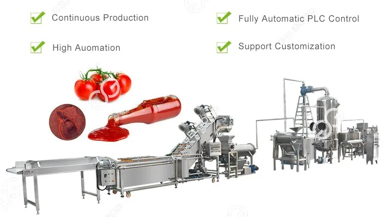 Ratatouille Tomato Paste Soup Cooker Food Making Machine For Chilli And ...