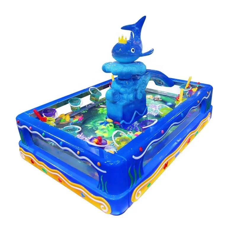 Indoor Playground 12 Players Kids Fish Pond for Sale